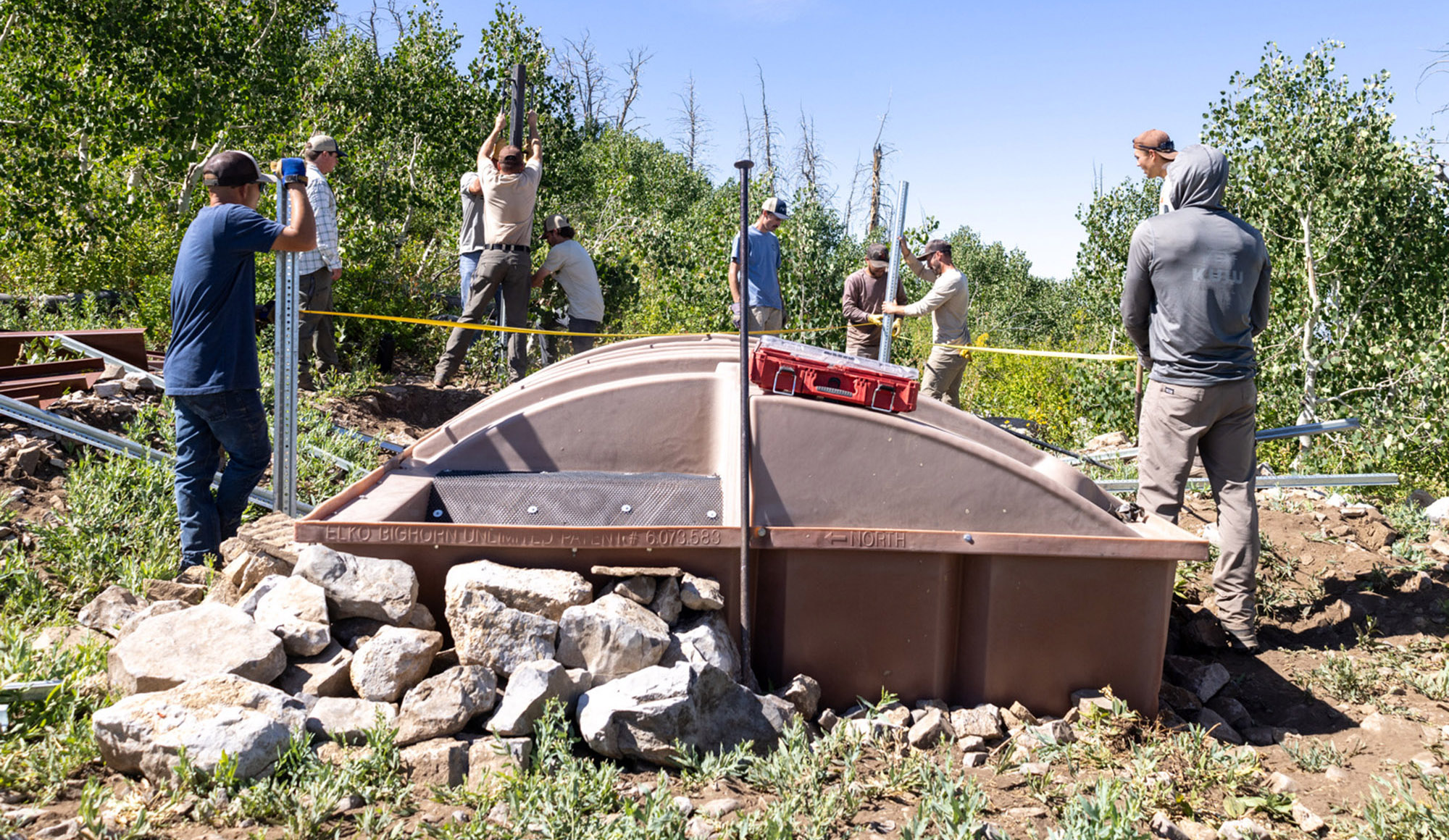 Nebo Guzzler Project Update - Utah Wild Sheep Foundation